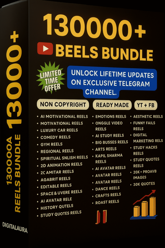 Mega Reels Bundle Pack – Be KING