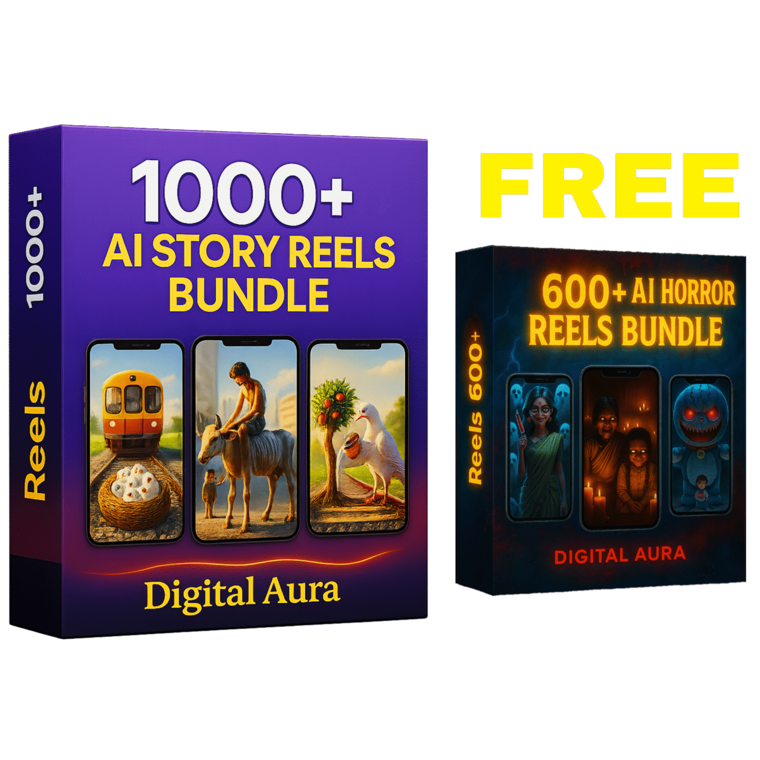 1000+ Ai story Reels Bundle (Free 5 Viral Reels Bundles) – Be KING