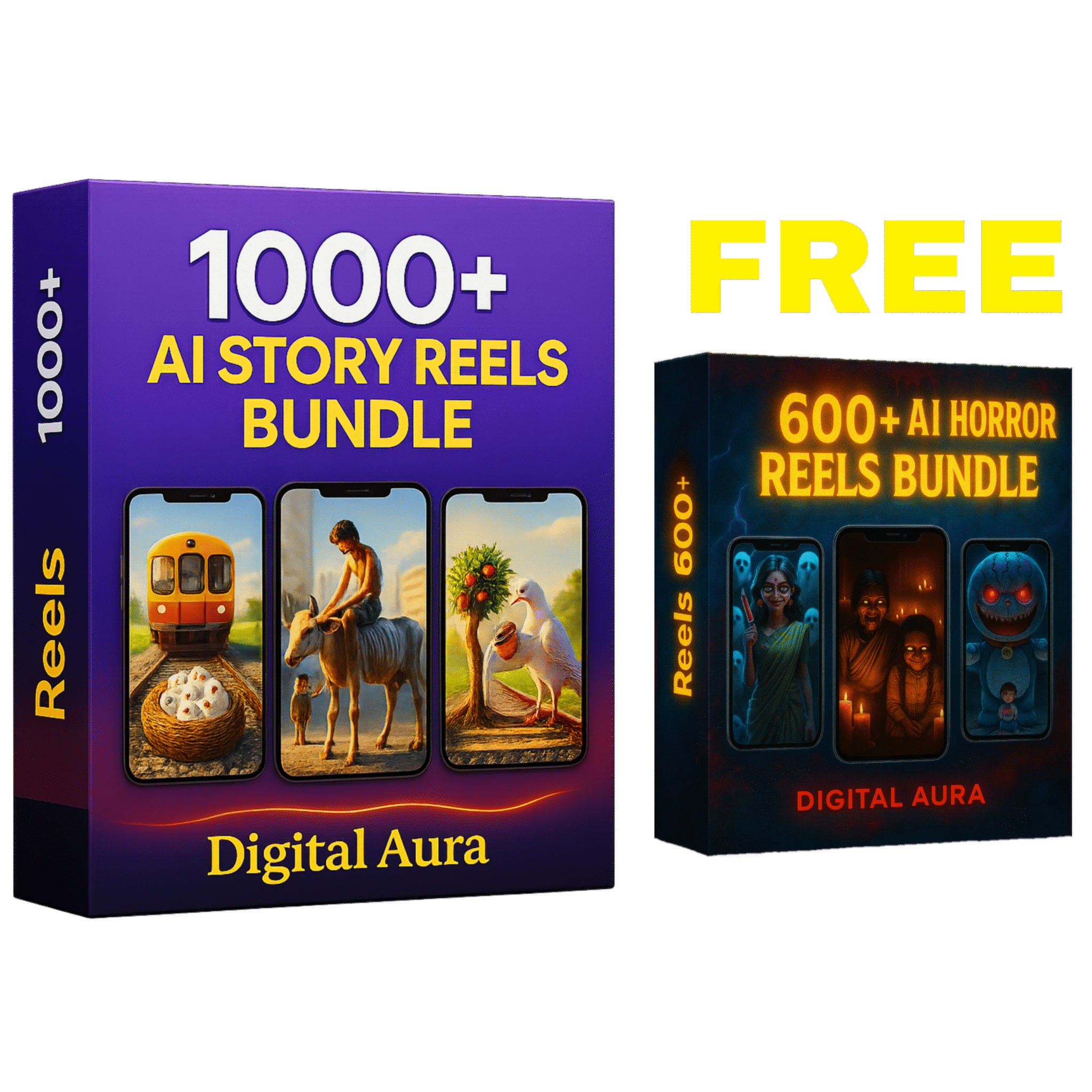 1000+ Ai story Reels Bundle (Free 5 Viral Reels Bundles) – Be KING