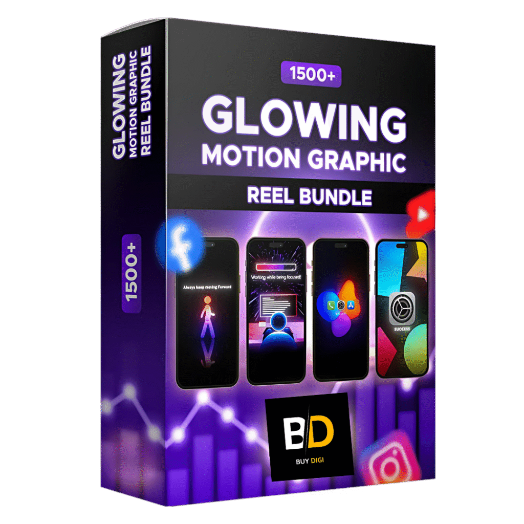 1500+ MOTION GRAPHIC REELS BUNDLE – Be KING